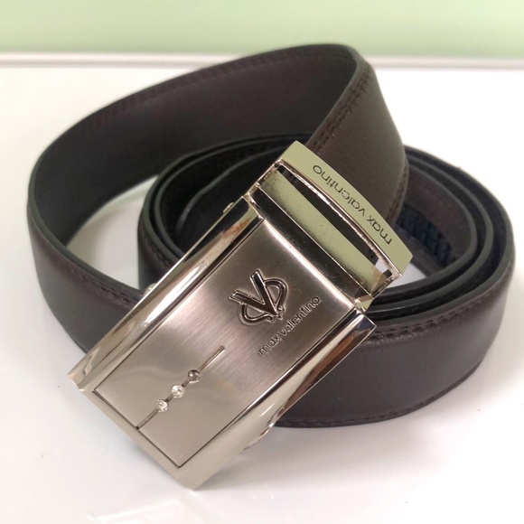 Valentino | Accessories | Max Valentino Mens Burgundy Leather ...